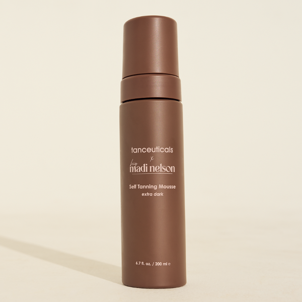 Madi Nelson Self Tanning Body Mousse, Extra Dark – Tanceuticals